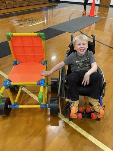 Students build "skate chair" for kindergartener | News | wandtv.com