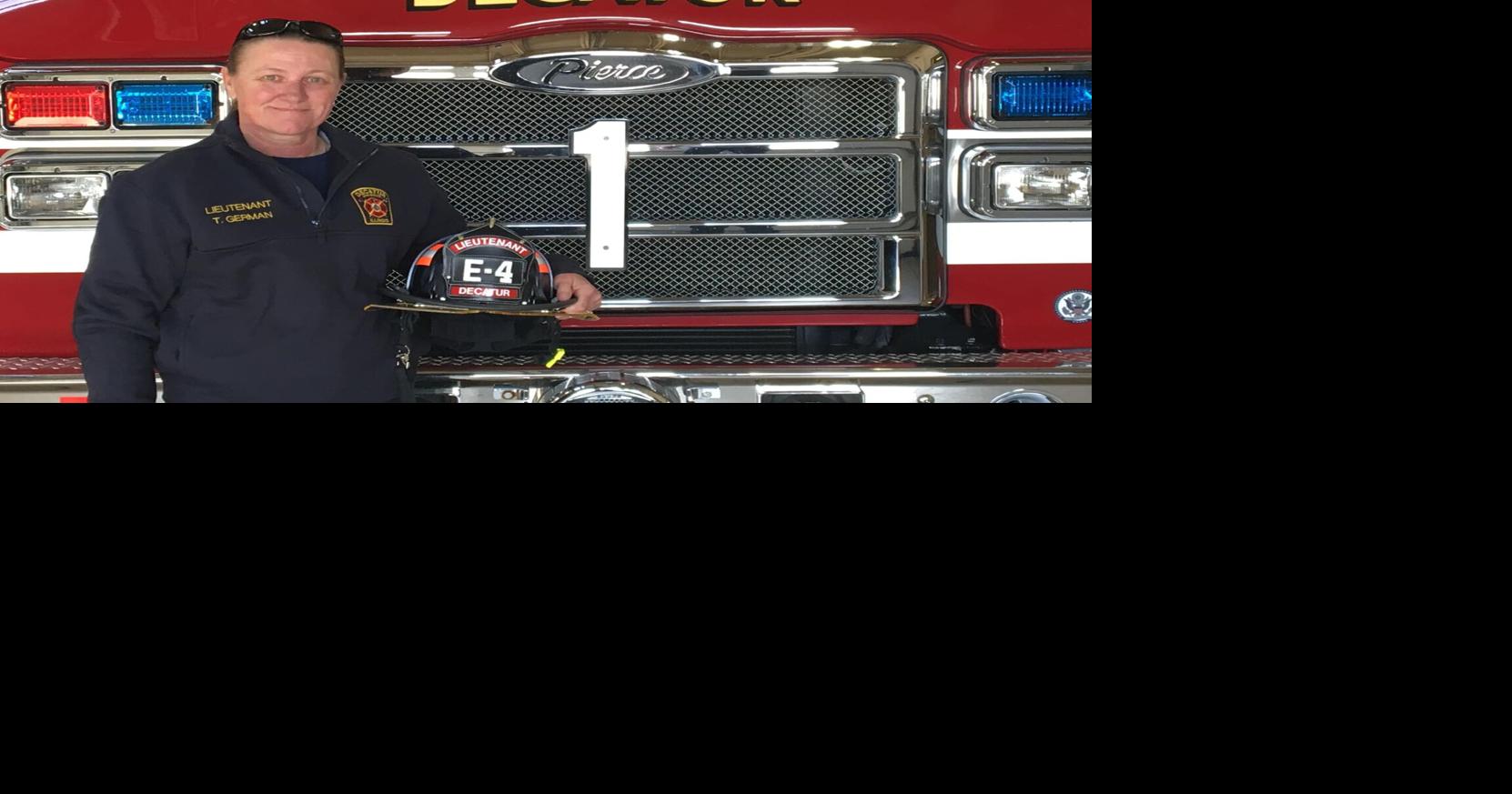 Decatur firefighter first female to be promoted to lieutenant | News ...