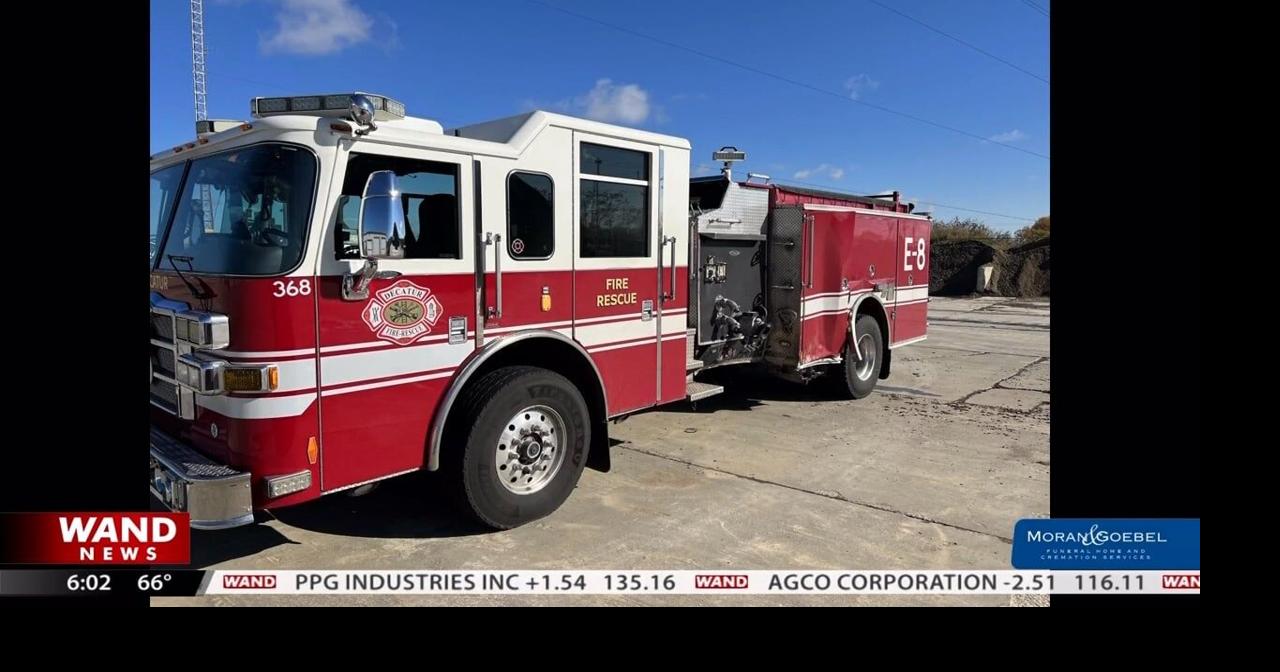 Decatur Fire Department in need of new fire truck after recent traffic ...