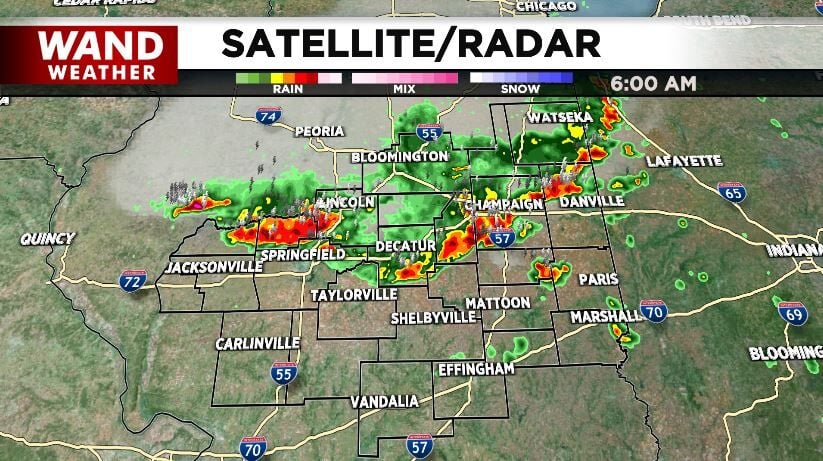 More thunderstorms possible Monday afternoon, evening | News | wandtv.com