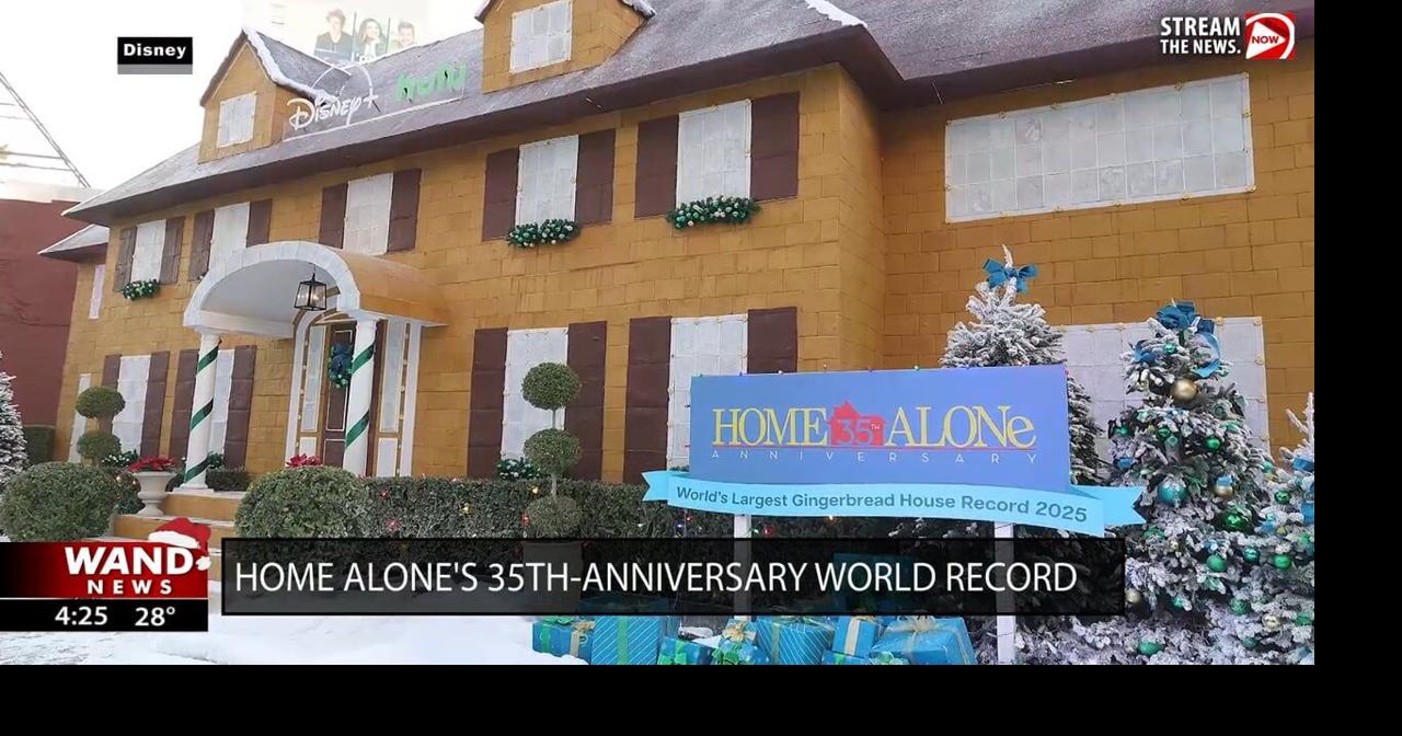 Disney celebrates 35 years of 'Home Alone' with world record | Videos ...