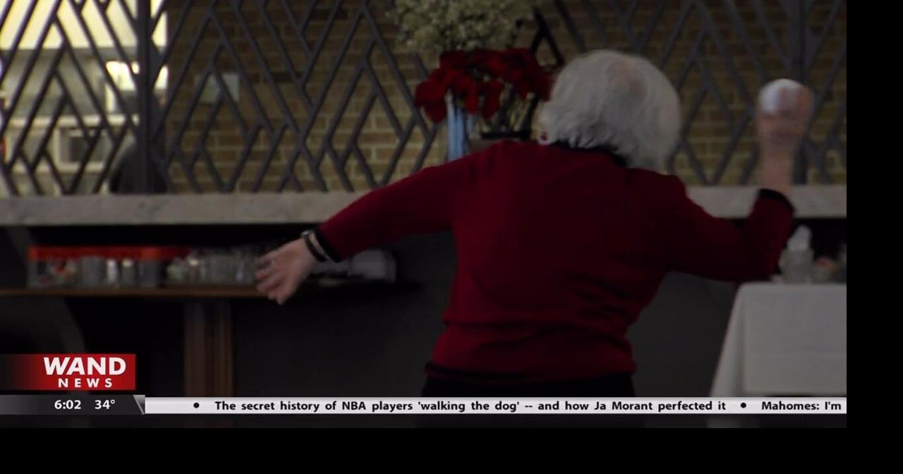 Indoor snowball fight helps senior living residents beat winter blues ...