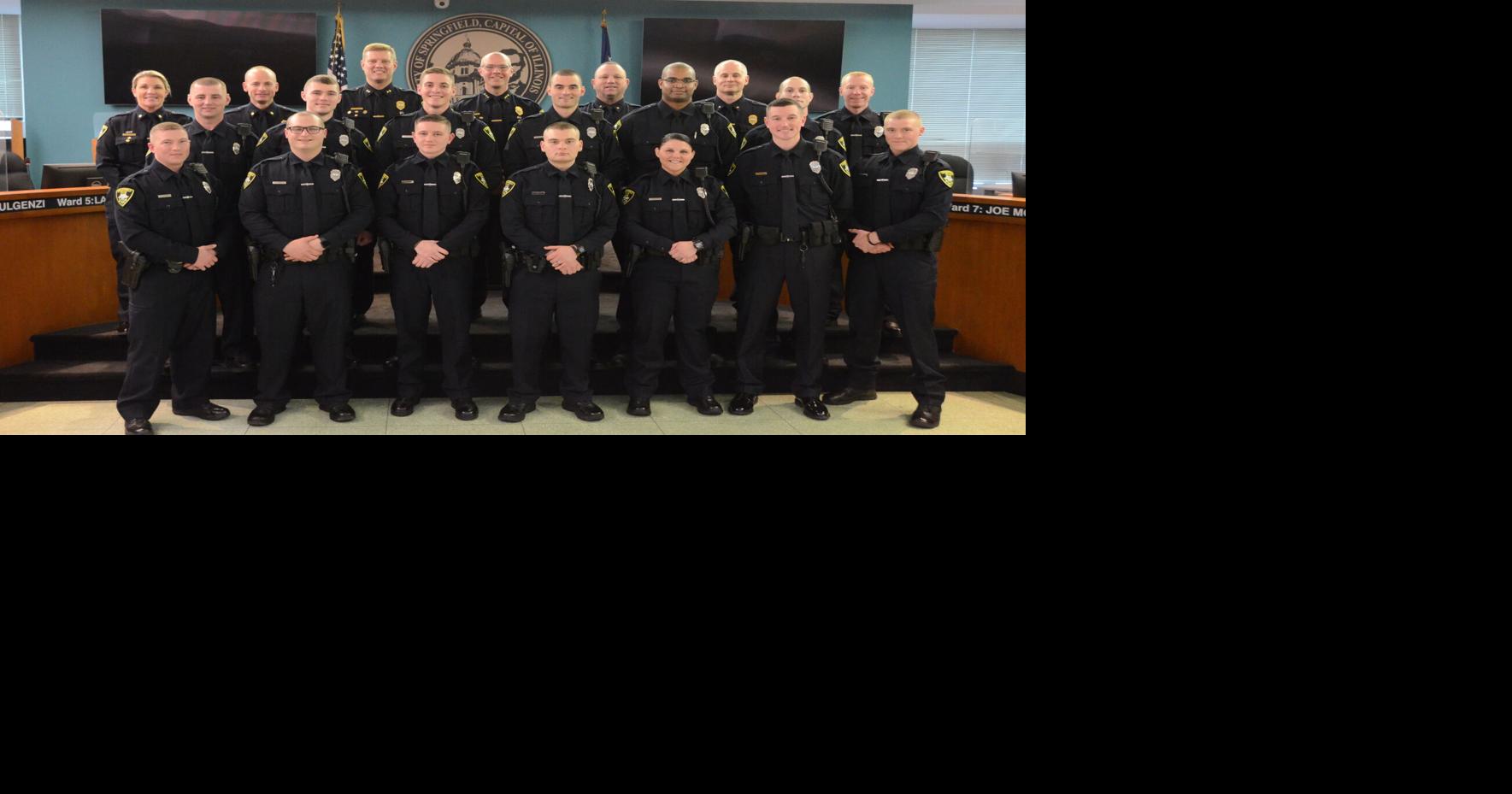 Springfield Police Department swears in 14 new officers | News | wandtv.com