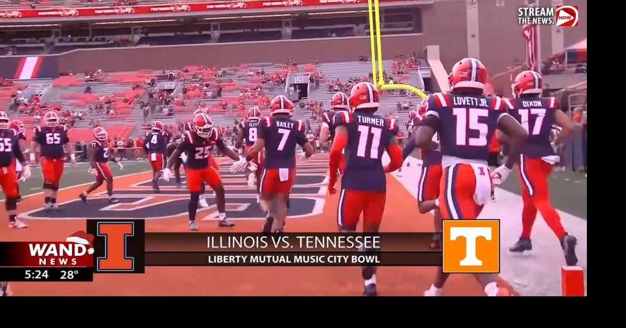 Illinois to face Tennessee in Liberty Mutual Music City Bowl Game ...
