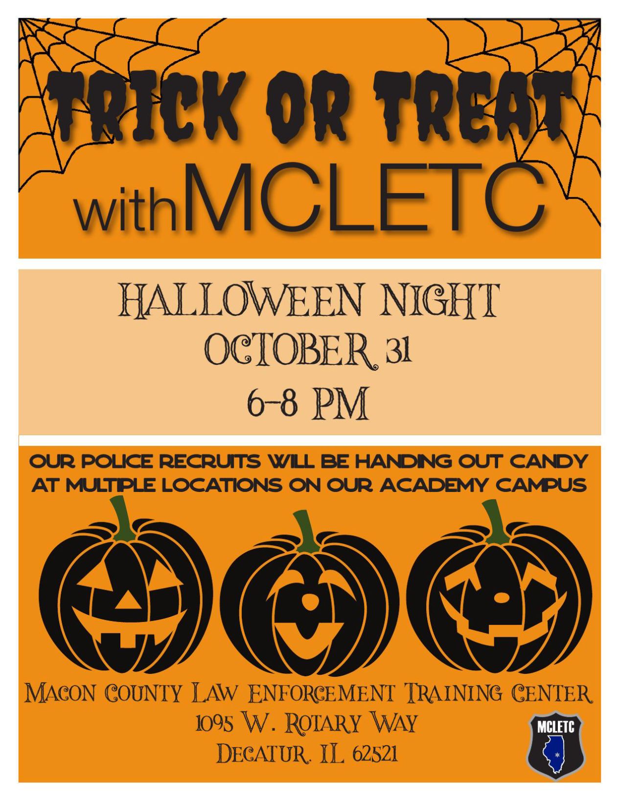 Safe trick-or-treating flyer - MCLETC | | wandtv.com