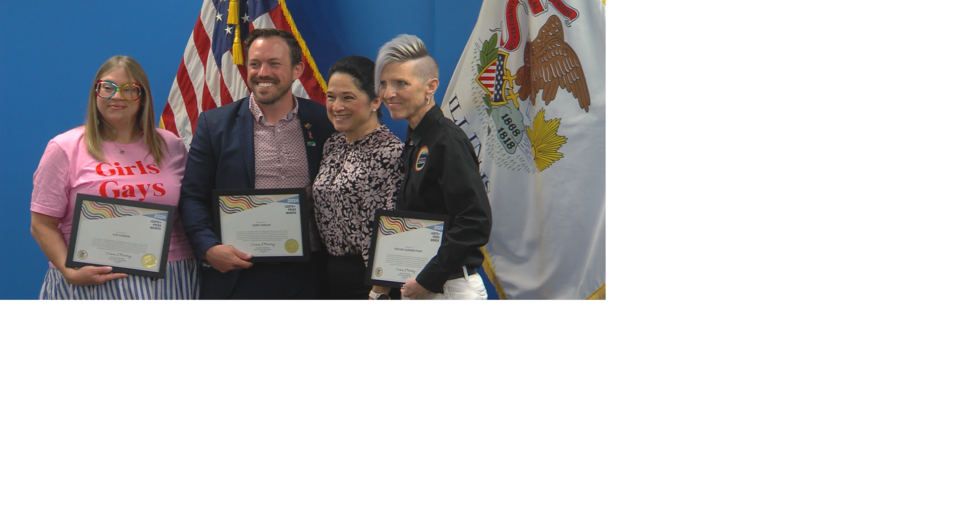 Mendoza honors central Illinois LGBTQ leaders during Pride Month ...
