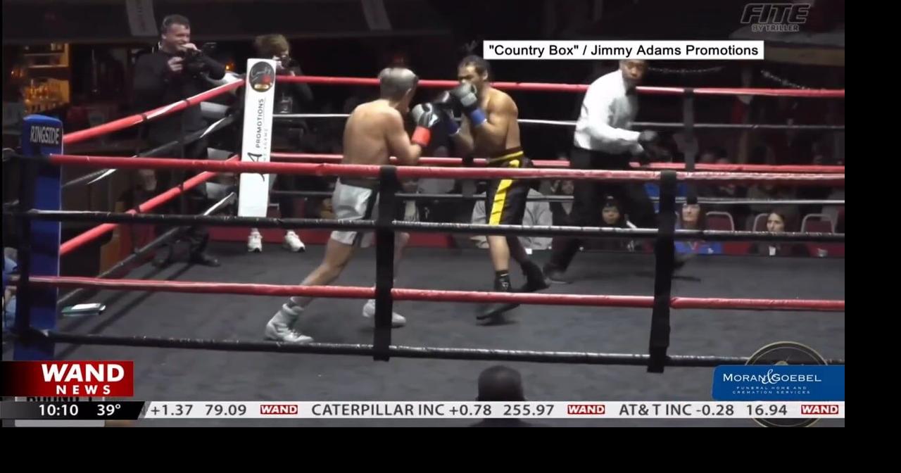 Former WAND anchor Scot England makes his debut in the boxing ring ...