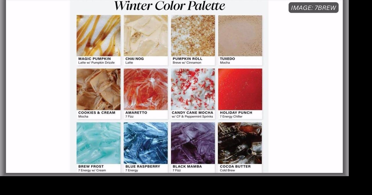 7Brew releases winter color palette | Videos | wandtv.com