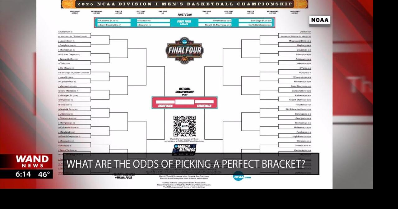 What are the odds of picking a perfect bracket? | Videos | wandtv.com