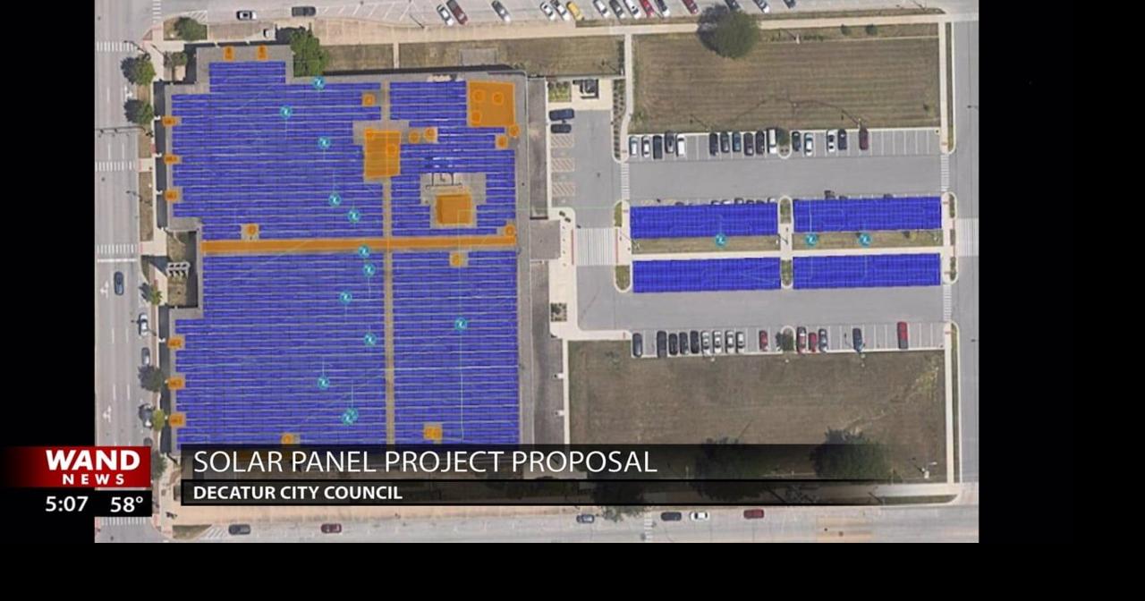 Decatur City Council to discuss proposal to add more solar panels ...