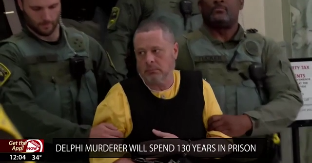 Man convicted of Delphi murders sentenced to 130 years | Videos ...