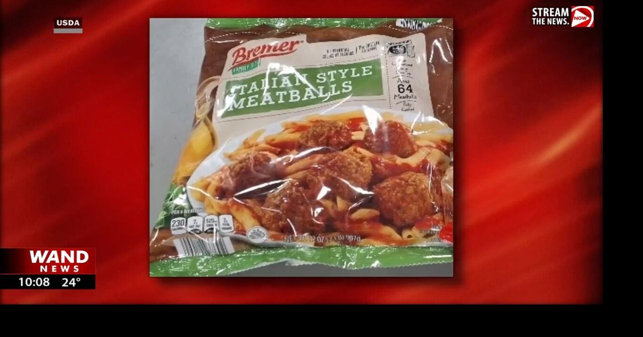 USDA recalls Bremer frozen meatballs sold at Aldi stores | National ...