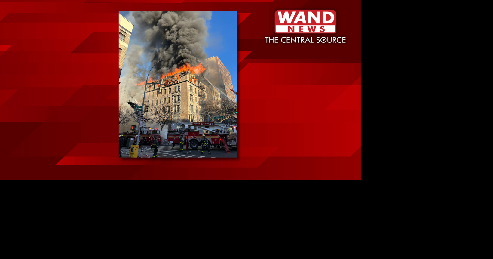 Fire rages at Manhattan building, raining debris onto sidewalk | News ...