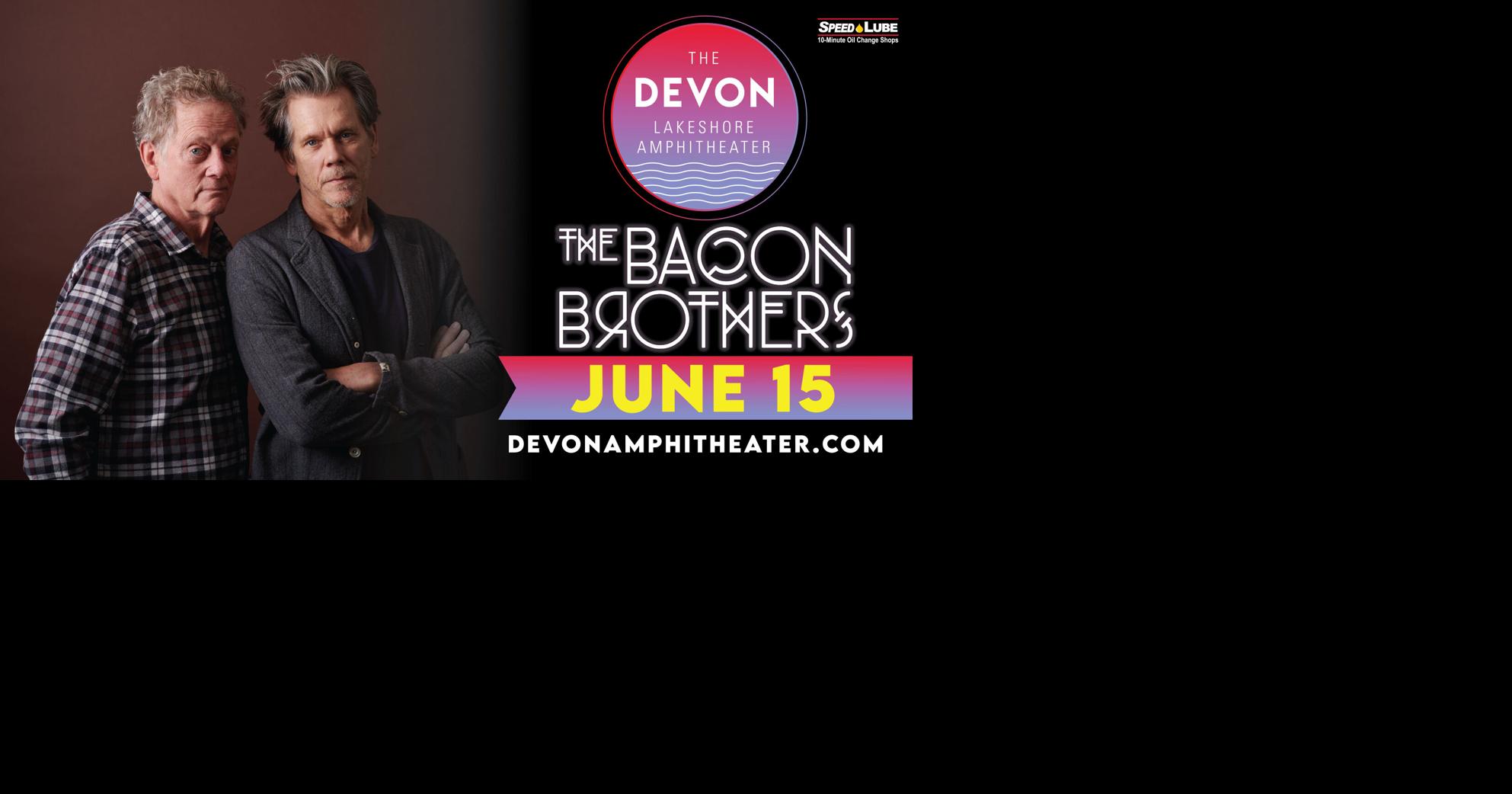 Michael & Kevin Bacon to perform at Devon Lakeshore Amphitheater ...
