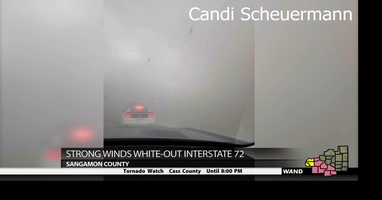 IDOT closes I-72 west of Springfield for third time due to dust storm ...