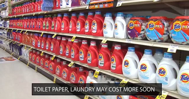 Toilet paper, laundry detergent may cost more soon | Videos | wandtv.com