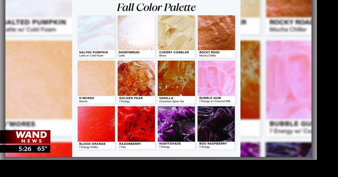 7 Brew releases new Fall flavors color palette | Videos | wandtv.com