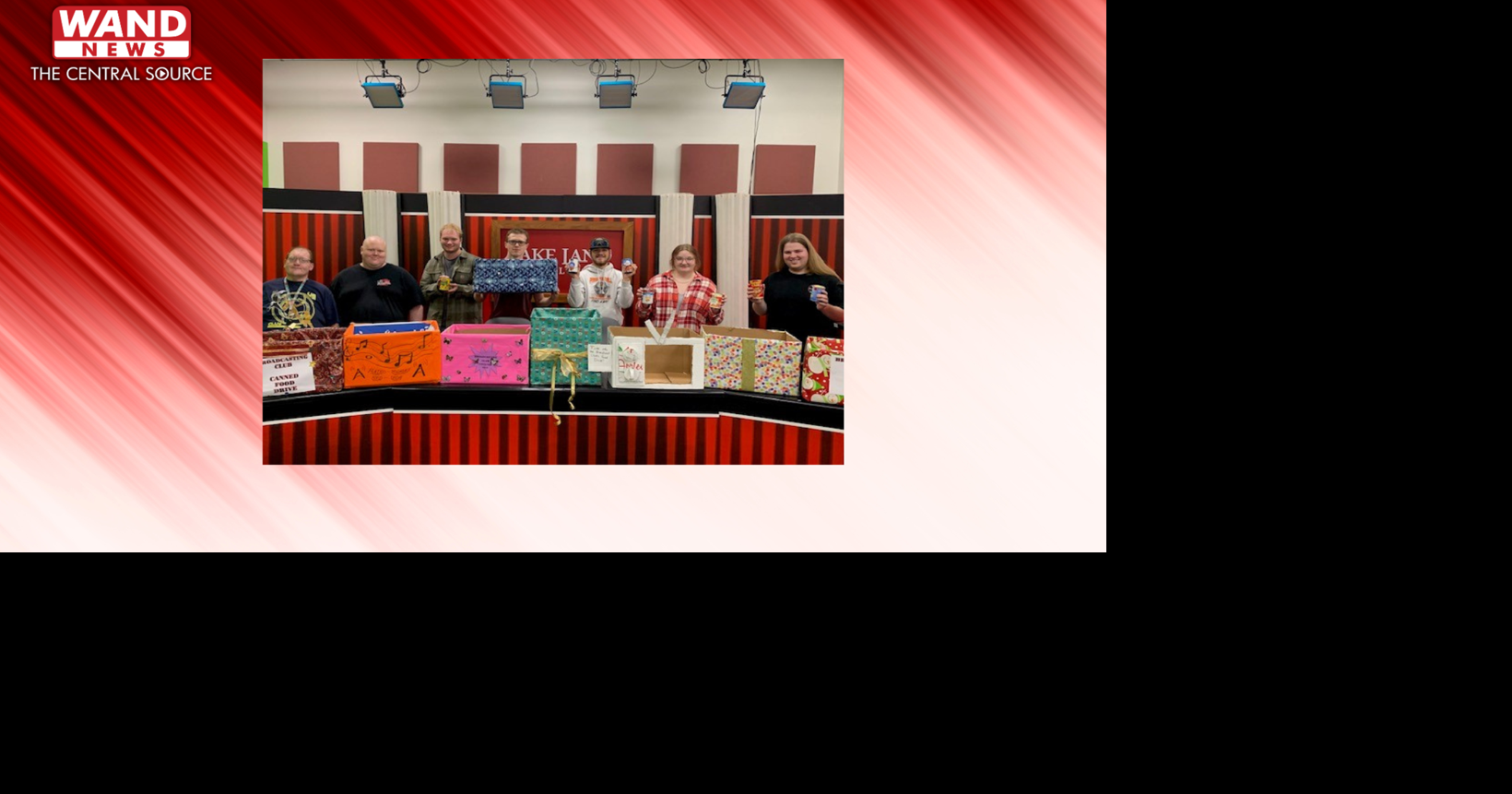 Lake Land College Broadcasting Club holds annual food drive | Community ...