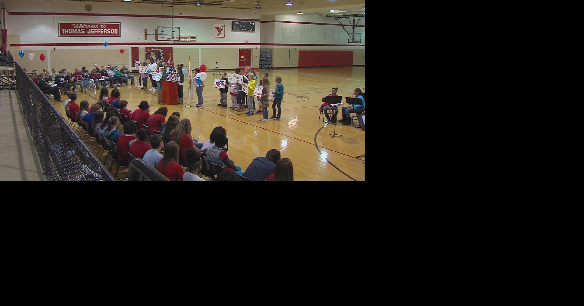 Middle school students honor vets during special program | Top Stories ...