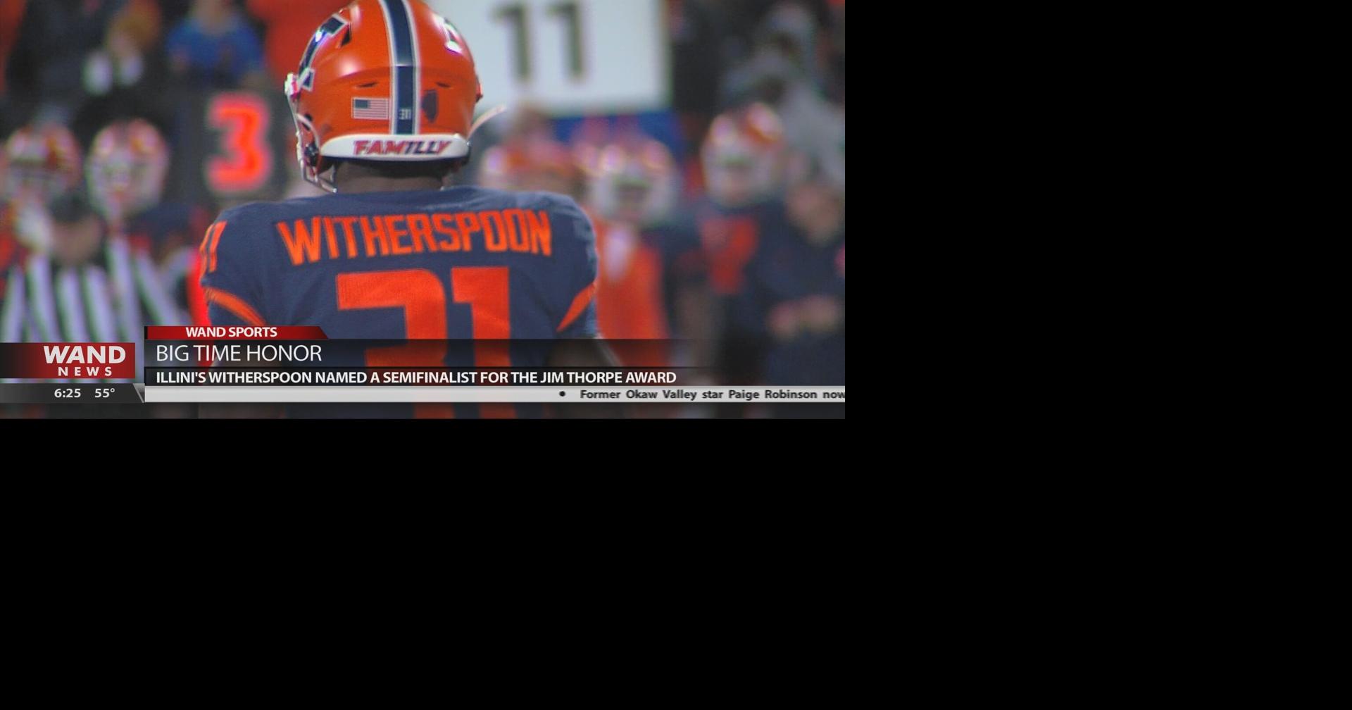 Illini's Witherspoon named a semifinalist for the Jim Thorpe Award ...