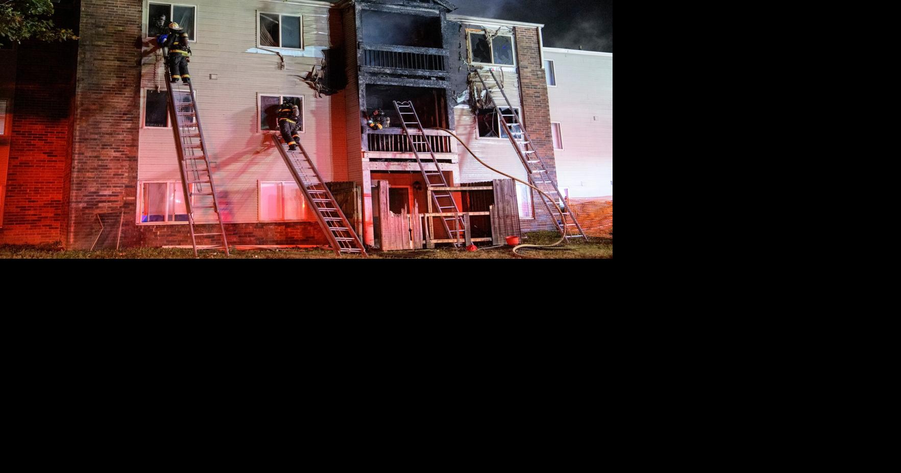Firefighters respond to apartment building fire in Champaign | News ...