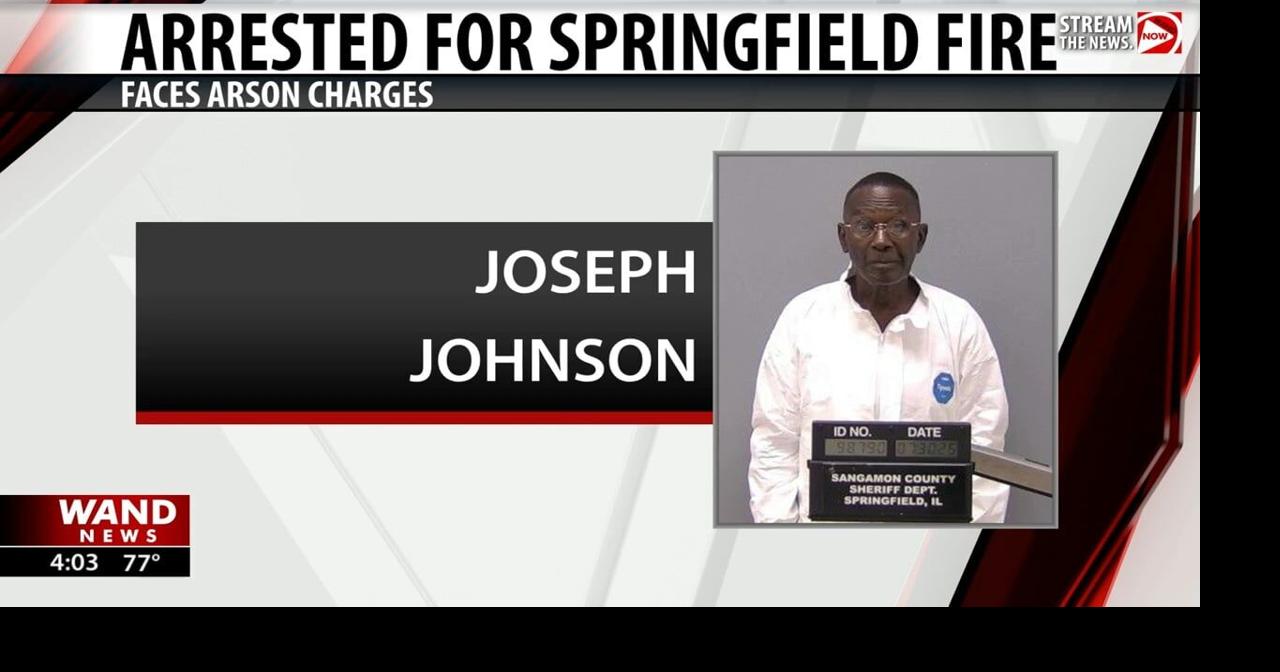 Man arrested, charged with arson in Sangamon Towers fire that left ...