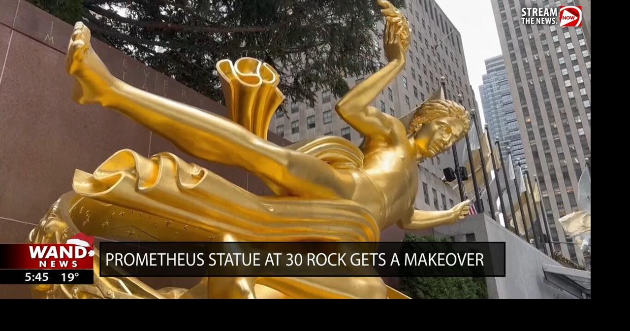 Prometheus statue at 30 Rock gets $40,000 makeover | Videos | wandtv.com