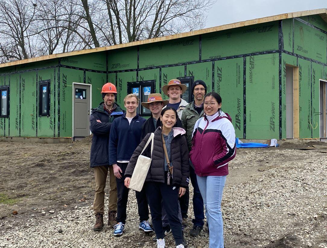 UIUC students build solar home in Rantoul for U.S. Dept. of Energy's ...