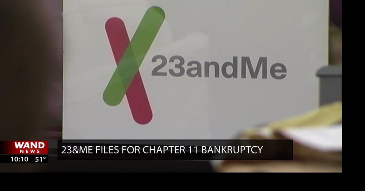 23andMe files for bankruptcy, CEO steps down | News | wandtv.com