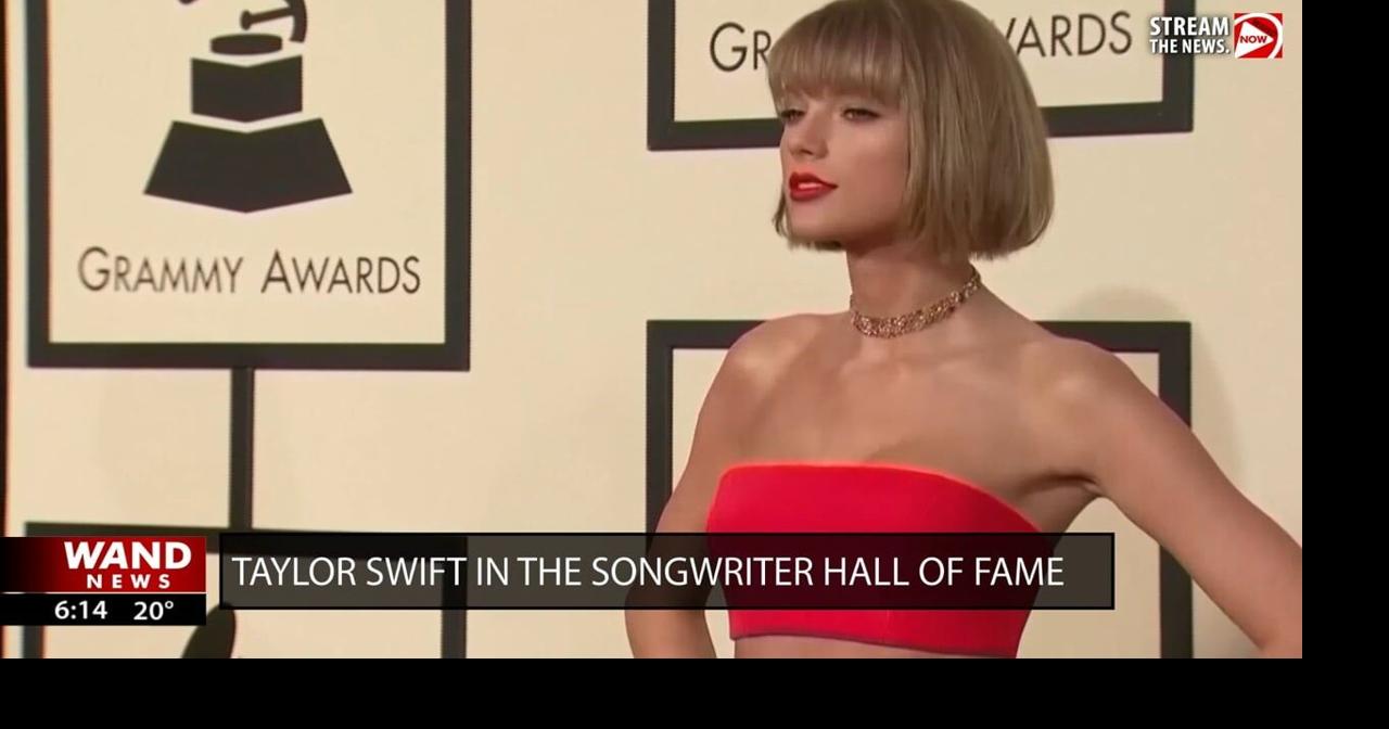 Taylor Swift to be inducted into the Songwriter Hall of Fame | Videos ...