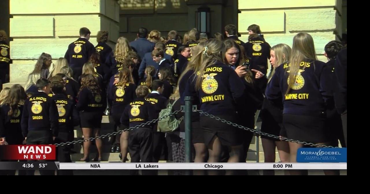 Illinois leaders host FFA, 4-H for legislative agriculture day ...