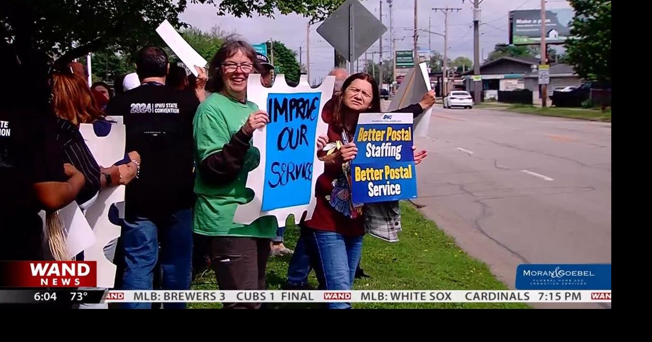 USPS workers rally in Springfield against proposed facility changes ...