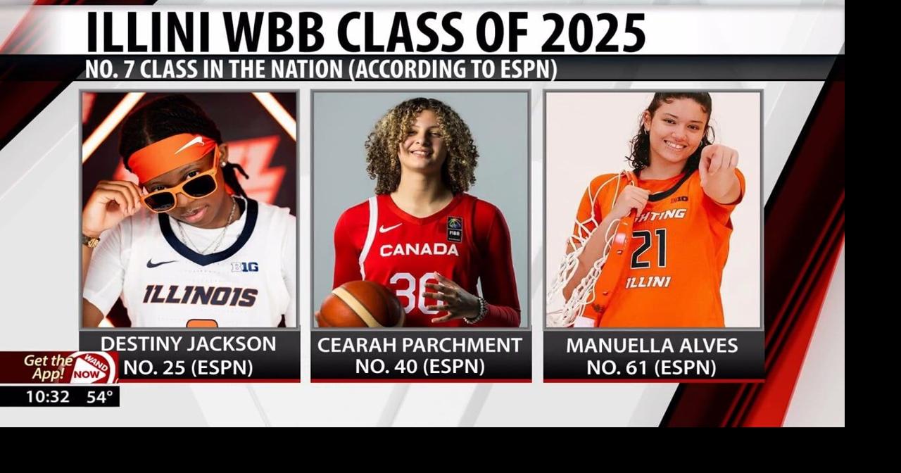 Illini WBB unveils top-10 Class of 2025 | Sports | wandtv.com