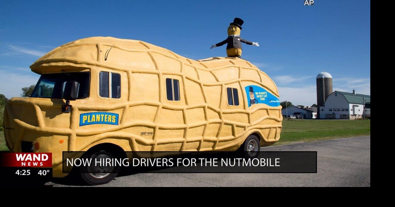 Planters Peanuts hiring drivers for 'Nutmobile' | Videos | wandtv.com