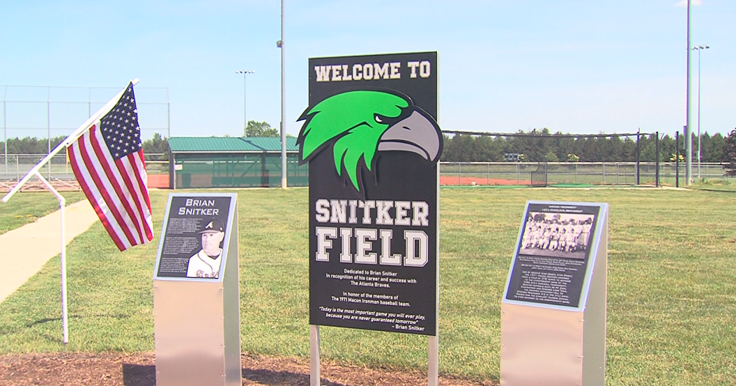 Meridian baseball field officially renamed as Snitker Field | Sports ...