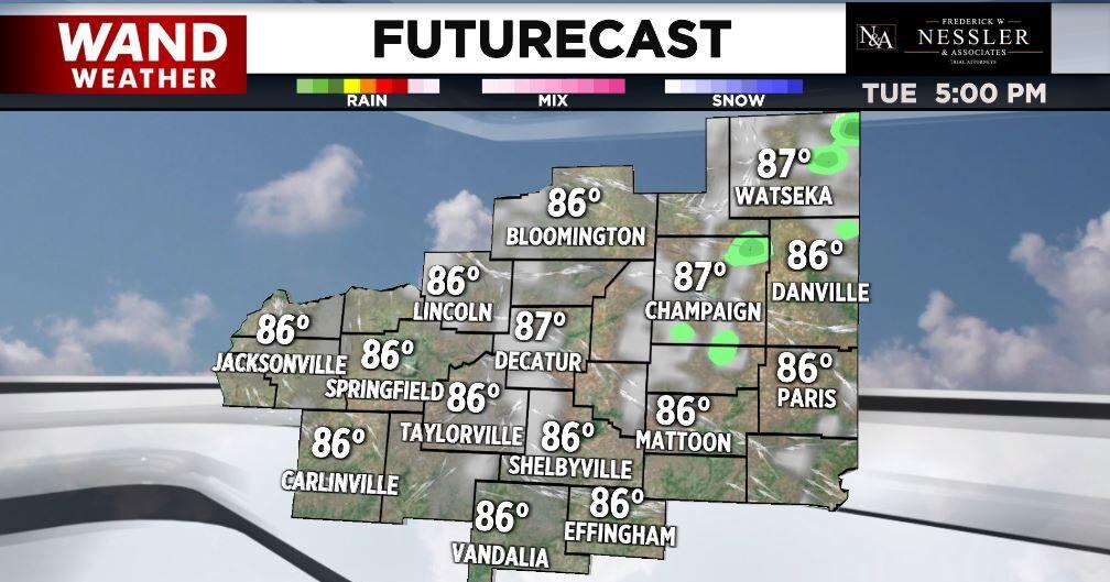 Hot and humid weather pattern for the Midwest this week | News | wandtv.com