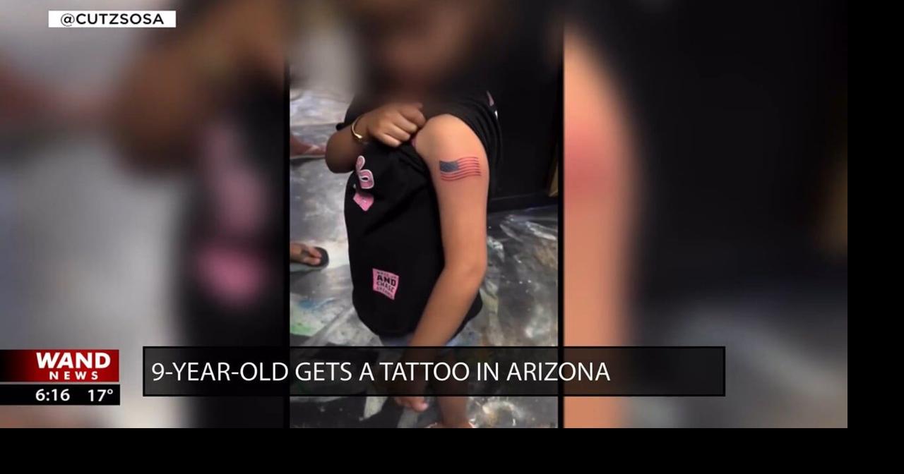 9-year-old gets tattoo in Arizona | Videos | wandtv.com