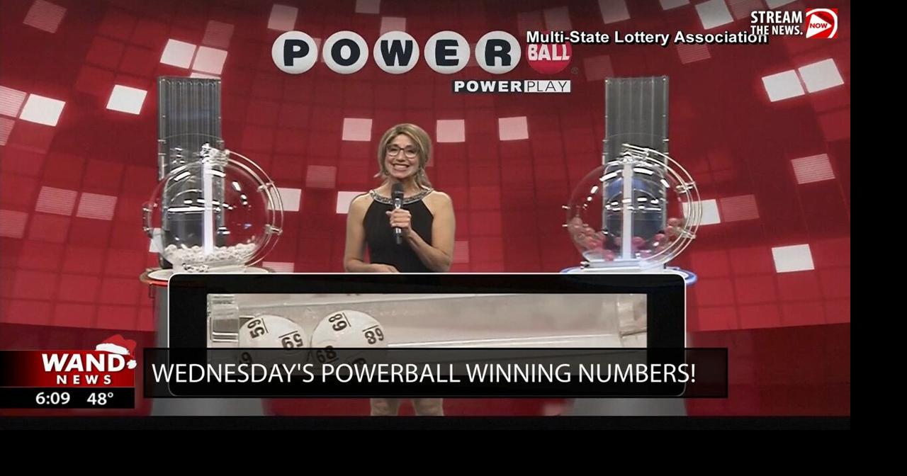 The winning numbers for Wednesday's Powerball drawing | Videos | wandtv.com