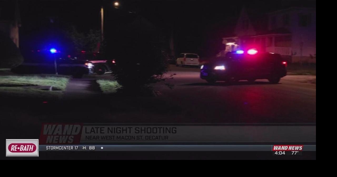 Police: 23-year-old shot late Wednesday in Decatur | News | wandtv.com