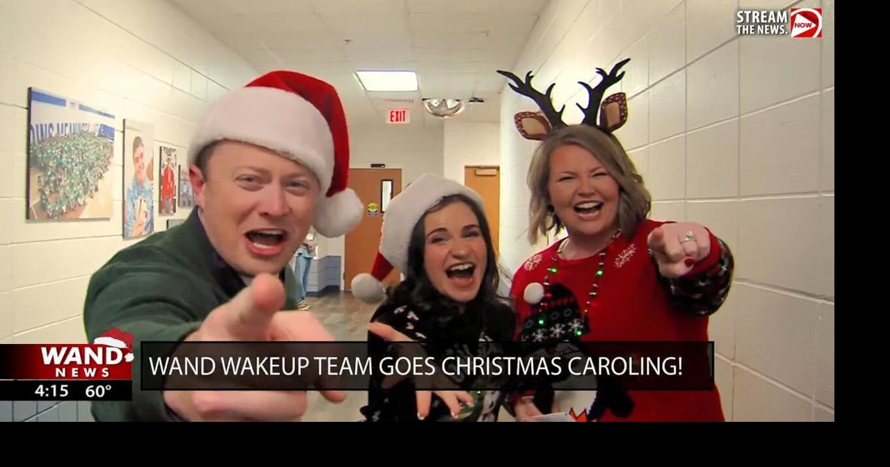 WAND Wake Up team spreads holiday cheer with X-Mas carols | Community ...