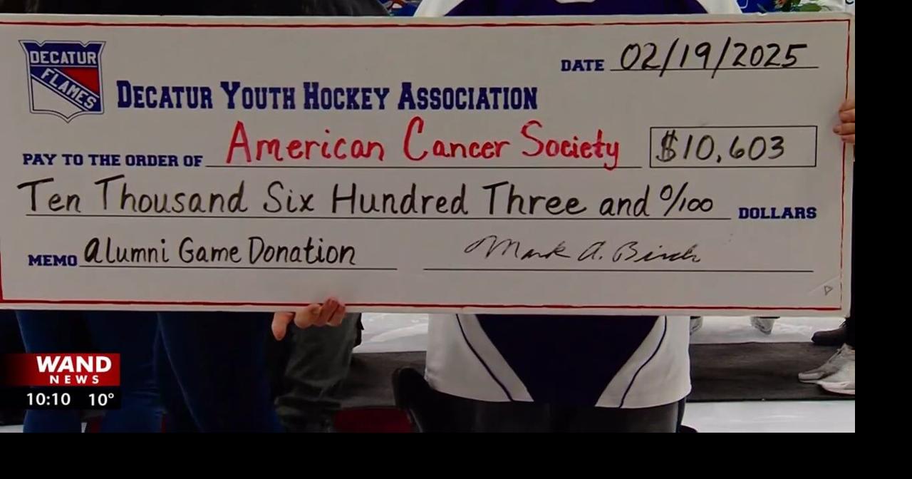 Decatur Youth Hockey Association helps fight against cancer | Sports ...