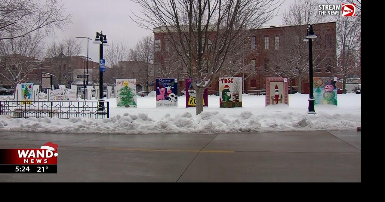 Christmas Card Lane is back up in Downtown Decatur IL | Community ...