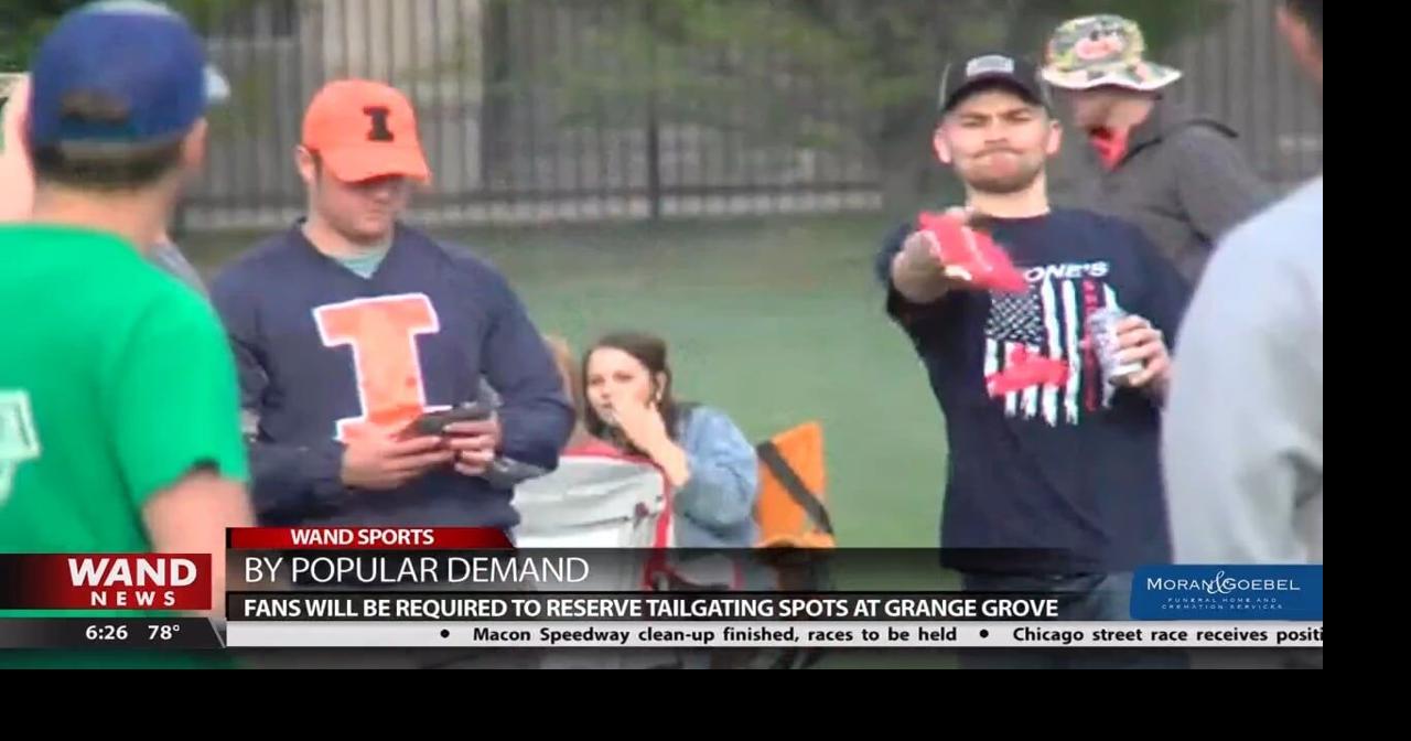 Illinois Football to require reservations for tailgating spots at Grange Grove | Sports | wandtv.com