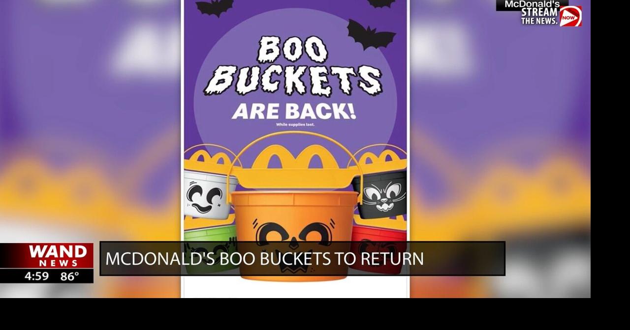Quit your boo-hooing: Boo Buckets are returning to McDonald's | Videos ...