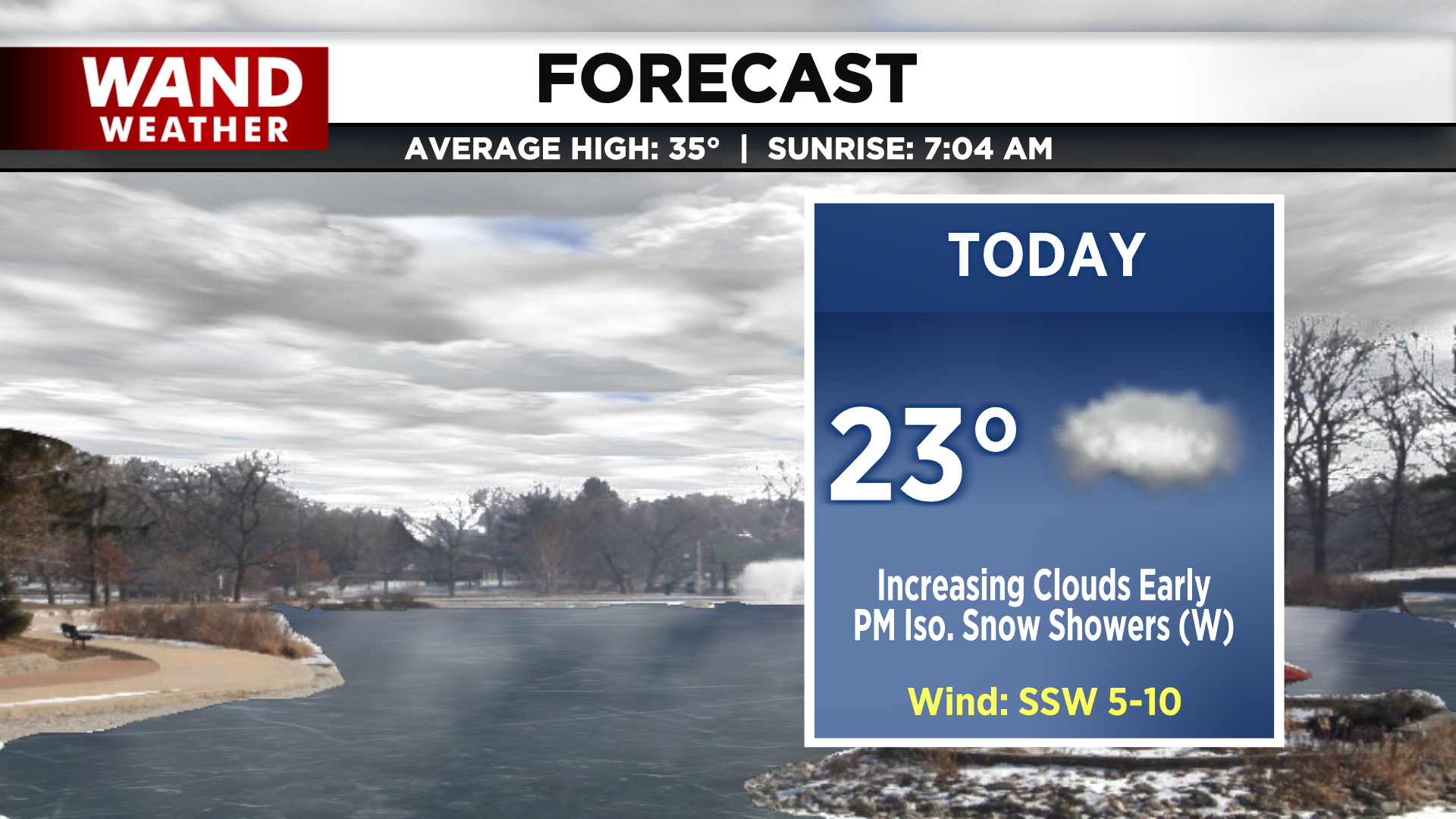 Isolated snow showers return this evening | Weather Blog | wandtv.com
