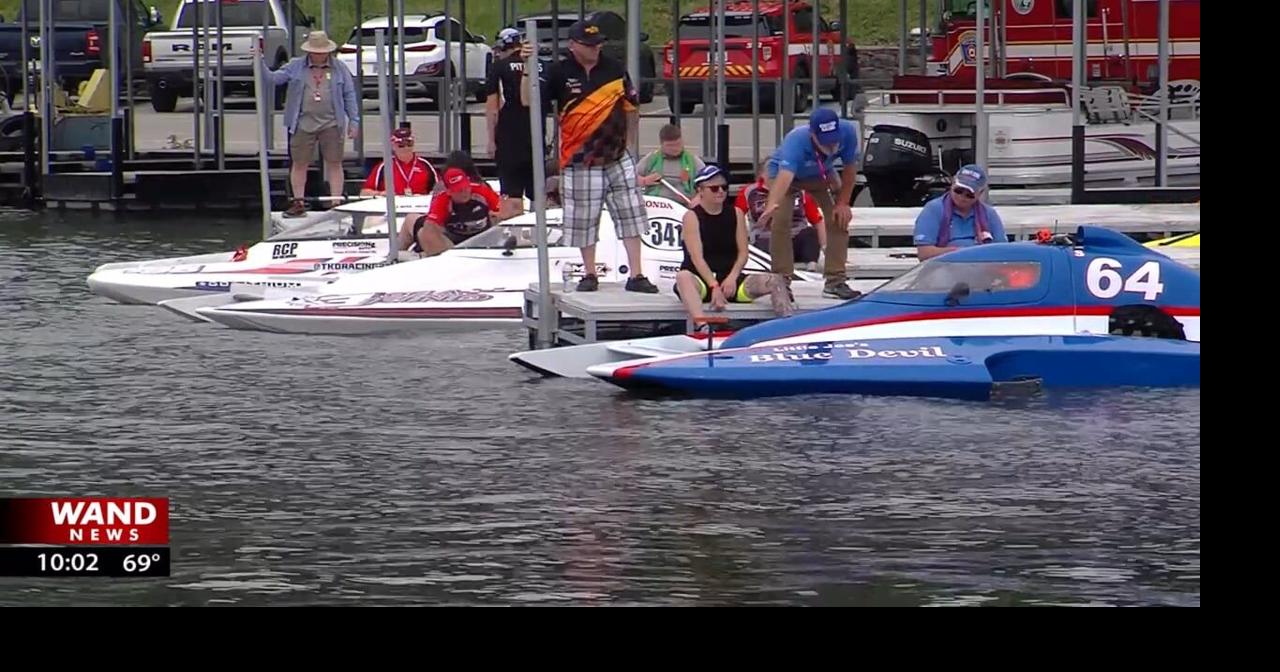 Excitement in the air as the boat races returned to Lake Decatur | News ...