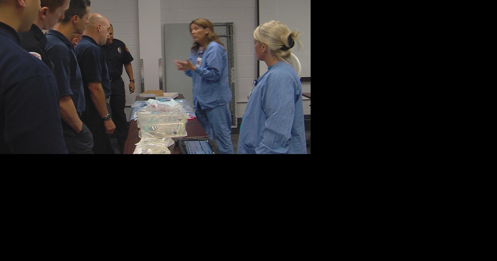 Firefighters give lesson on emergency childbirth training | News ...