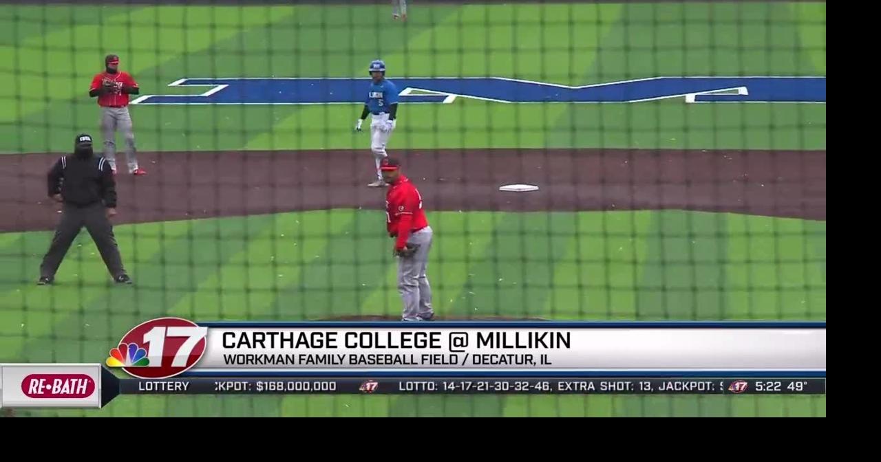 Millikin Baseball hosts Carthage College in Sunday doubleheader ...