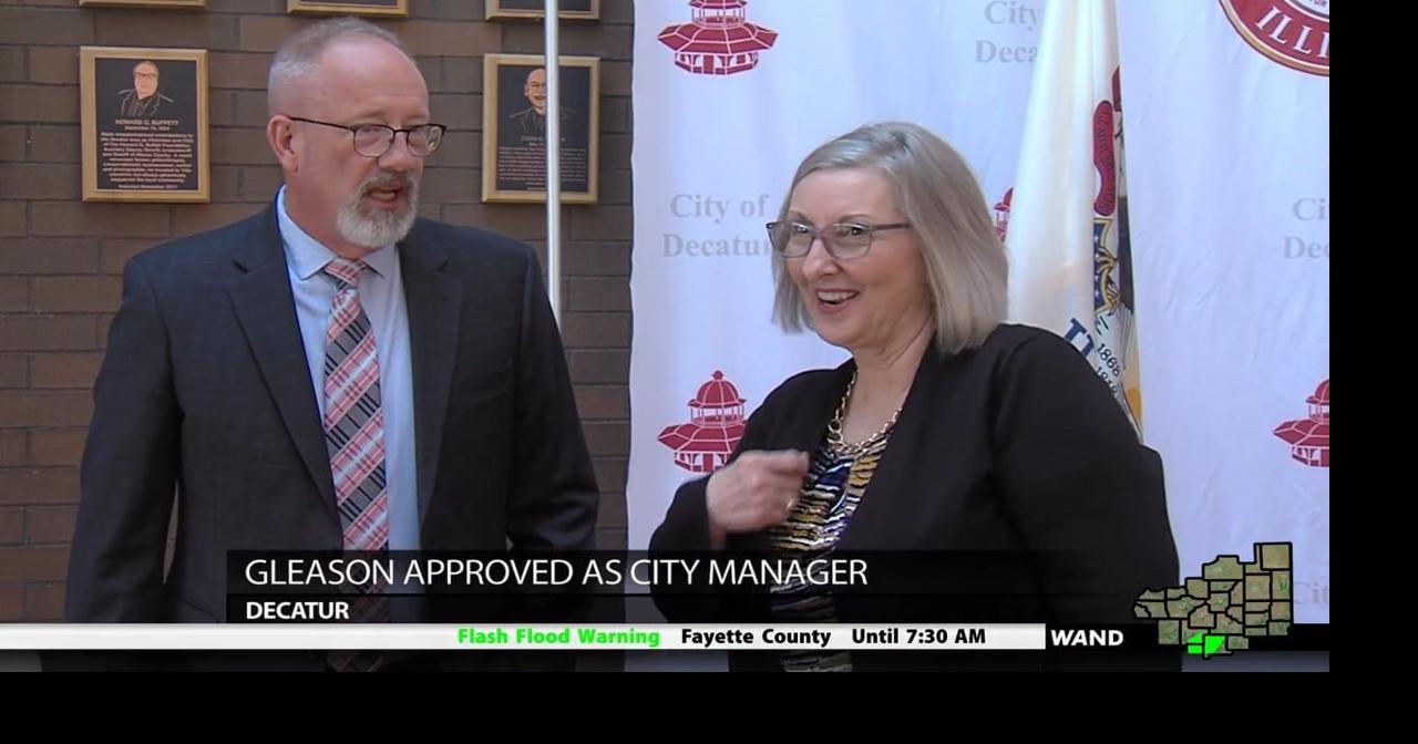 Decatur City Council officially hires Tim Gleason as next City Manager ...
