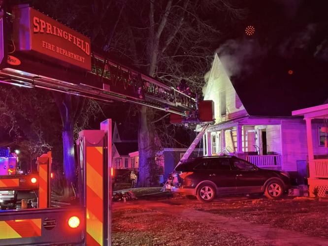 Springfield house catches fire the day after Christmas | News | wandtv.com